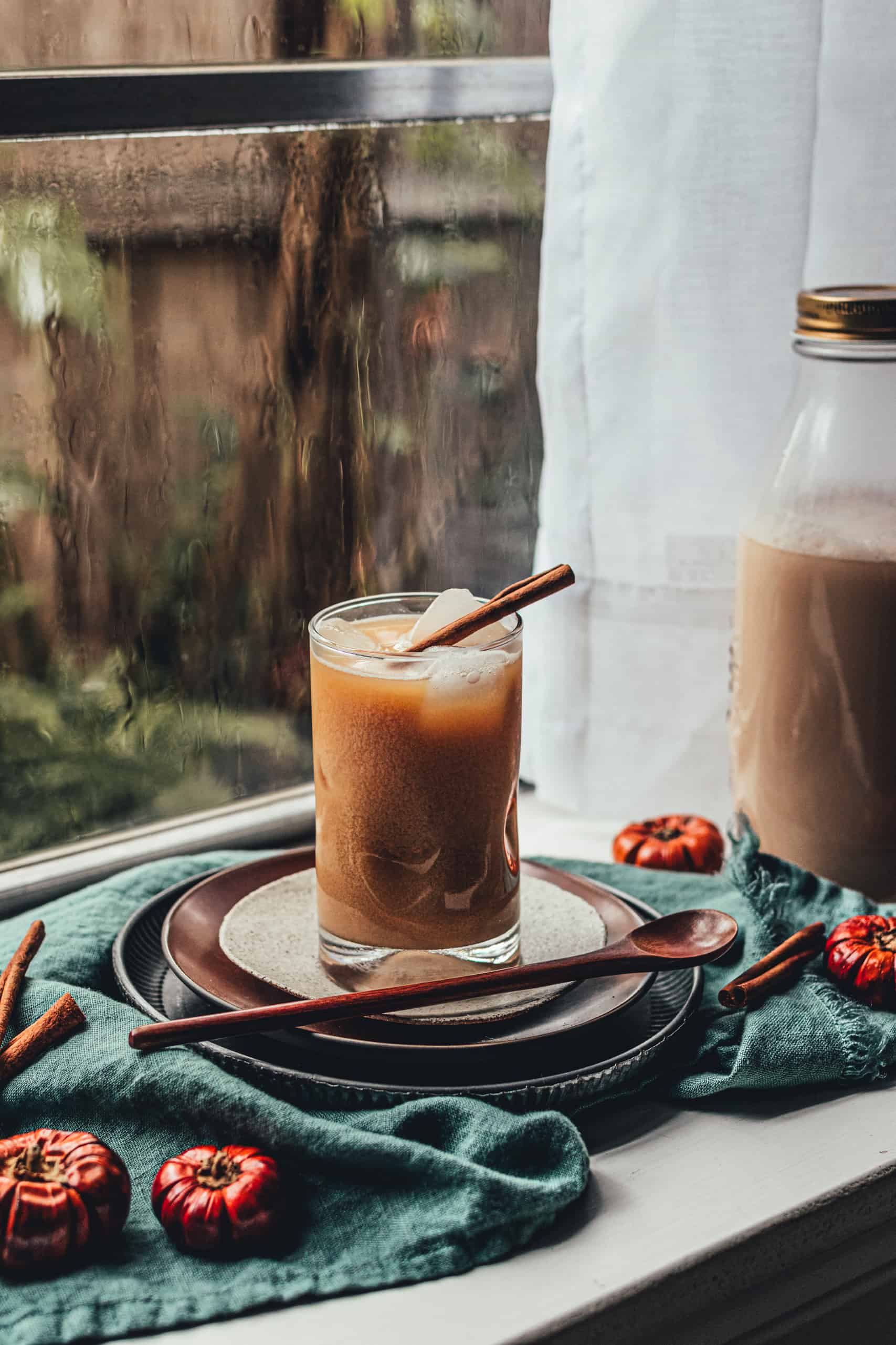 Fall Spice Horchata Iced Coffee | sweet miscellany